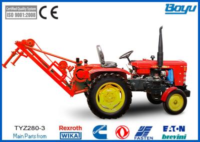 China 45kN 110kV OPGW ADSS Cable Tractor Puller with 16mm Rope Capacity and 325mm Wheel Diameter for sale