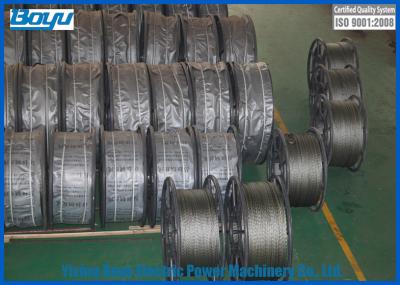 China 24mm Anti-Twist Braided Steel Wire Rope with 389kN Breaking Load and T25 Structure for Line Stringing for sale