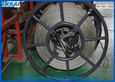 China 28mm 480kN T29 Structure Anti-Twist Galvanized Braided Steel Wire Rope for Overhead Conductor Stringing for sale