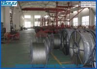 China 28mm 580kN Anti-Twist Braided Steel Wire Rope for Overhead Power Cable Stringing 500m Length for sale