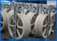 China SHSN-830X110 Three Wheel Bundled Stringing Block - 830mm Diameter, 110mm Width, 60kN Load Capacity for ≤630mm² Conductors for sale