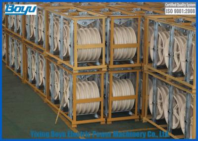 China SHWN-916X110 Five-Wheel Stringing Block Pulley - 916mm Diameter, 80kN Load Capacity for Conductors Up to 800mm² for sale