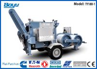 China 325hp 190KN Hydraulic Cable Laying Puller with 750mm Wheel Diameter and 6700kg Weight for Transmission Line Stringing for sale