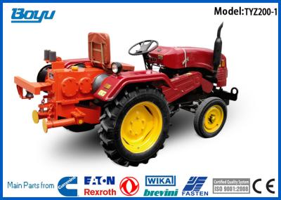 China Tractor Pulling Machine 41kN 6 Groove for Tower Erection and Goods Lifting for sale