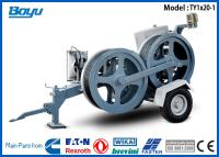 China 20KN Passive Laying Tensioner Tension Stringing Equipment 1300mm Wheel Rexroth for sale