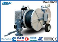 China 2x70kN Hydraulic Line Tensioner Cummins Engine Rexroth Pump Wheel Diameter 1700mm for sale