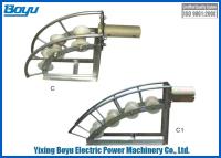China Weight 17kg Short / Long Radius Cable Enter Tool  External diameter 80mm / 90mm / 100mm for sale