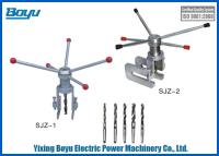 China Angle Iron Manual Drill Throat 70mm 150mm Gap 80x70x30 64x150x30 Weight 6.5kg 8kg for sale