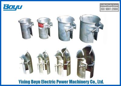 China Galvanized Steel Cable Enter Tool 90-150mm External Diameter Straight Bent End Sharp for sale