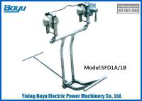 China Singer Conductor Bundle Line Cart 1kN Rated Load 7kg Weight 55mm 80mm Wheels for sale