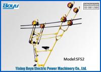 China Two Types Bundle Line Cart  Rated load 1.5kn For Four Conductor Diameter 40-70mm for sale