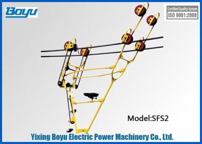 China Two Types Bundle Line Cart  Rated load 1.5kn For Four Conductor Diameter 40-70mm for sale