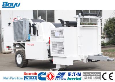 China 120kN Hydraulic Cable Tensioner Power Line Stringing Equipment 97kW 2500rpm for sale