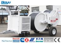 China Hydraulic Cable Tensioner 15 Grooves 130KN Intermittent Tension 2.5km/h Speed for Power Line Stringing for sale