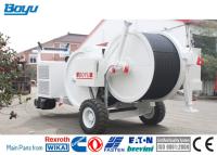 China TY1x120III 120KN Hydraulic Cable Tensioner Machine with 1500mm Wheel for Overhead Stringing for sale