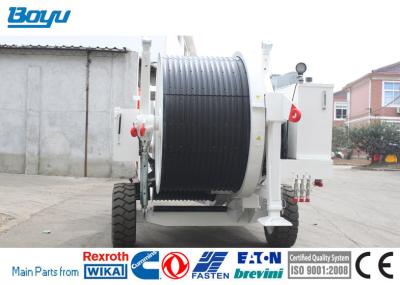 China 12t Overhead Line Stringing Equipment Hydraulic Cable Tensioner 120KN Germany Rexroth Main Pump for sale