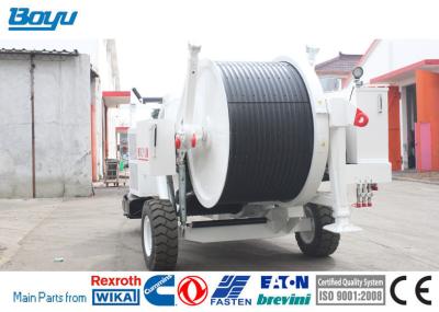 China 130KN Max Intermittent Tension Hydraulic Cable Tensioner with Italy Bonfiglioli Speed Reducer for sale