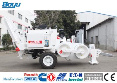 China 150kN Hydraulic Pulling Machine Max Continuous Pulling Force 120kN for Power Line Stringing for sale