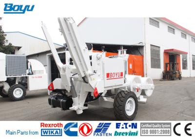 China TY150 Hydraulic Cable Puller 150 kN Capacity 9-Groove Power Line Stringing Equipment for sale