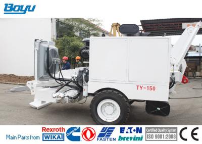 China Hydraulic Cable Puller 150kN Power Line Stringing Equipment German Rexroth Main Pump for sale