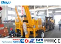 China Stringing Equipment Hydraulic Cable Puller For Transmission Line Max Speed 5km/H for sale