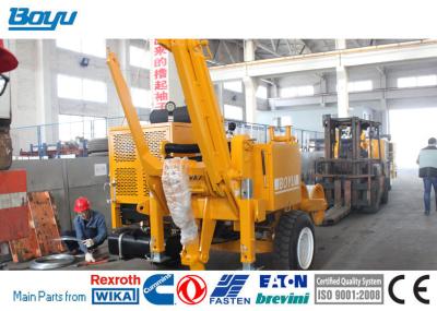 China Stringing Equipment Hydraulic Cable Puller For Transmission Line Max Speed 5km/H for sale