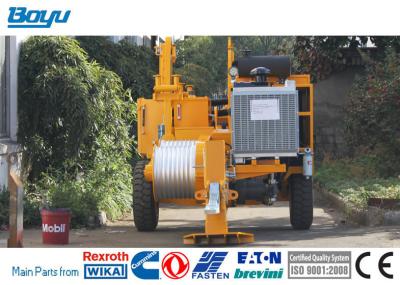 China TY90 Hydraulic Puller 100kN Transmission Line Stringing Equipment 540mm Bull Wheel for sale