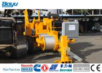 China Hydraulic Puller 90kN Intermittent Pull Stringing Equipment 540mm Bullwheel for sale