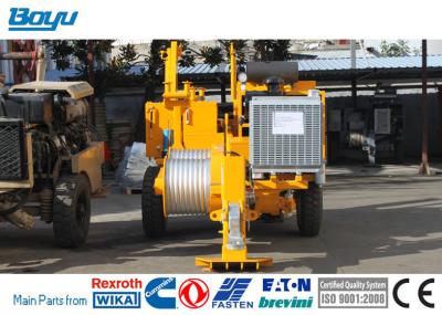 China TY90 Hydraulic Puller with 100kN Max Pull & 5km/h Speed for Transmission Line Stringing Equipment for sale