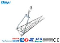 China Lightweight Aluminum Alloy Anchoring Ladders for Transmission Line Stringing - 4m to 8m Lengths, 150-300kg Load Capacity for sale