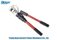 China EP Battery Hydraulic Cable Crimping Tool 120kN Force 16-400mm² Range with Interchangeable Dies for sale
