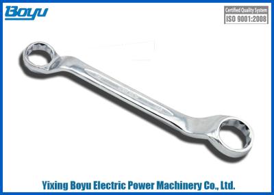 China Double Ring Ratchet Wrench 4-75mm Transmission Line Tool Senior Alloy Steel with 30% Enhanced Durability for sale
