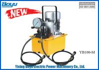 China Boyu 1.5KW Hydraulic Pump with Gasoline Diesel Motor 100Mpa Max Compression Force for sale