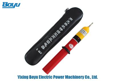 China Fiberglass Telescopic Electroscope 10kV 1100mm Transmission Line Stringing Tool for sale