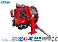 China 24V Electric Starting Hydraulic Cable Tensioner 2x50KN for Transmission Line for sale