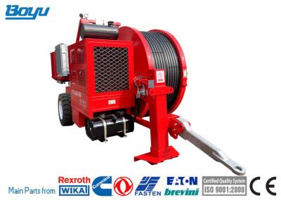 China 24V Electric Starting Hydraulic Cable Tensioner 2x50KN for Transmission Line for sale