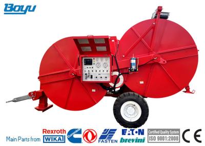 China TY2x40-1800 Hydraulic Cable Tensioner 80KN Capacity 5Km/H Speed Stringing Equipment for sale