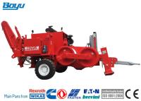 China Transmission Line Stringing Equipment Hydraulic Cable Puller 180kN Electric Start Engine for sale