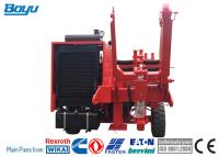 China 180kN Hydraulic Puller Machine 750mm Bullwheel for Transmission Line Stringing for sale