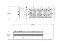 China Security Led Street Lamp Bulb 90w 110lm/W Super Brightness For Pathways for sale