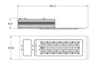 China Commercial Pole Mounted Street Lights , Energy Efficient Led Light Street Lamp for sale