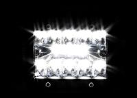 China DC12V 7560 Lm Off Road Auxiliary Lights , 4 Inch 108W Offroad Led Bar for sale