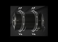 China 5 Inch Off Road Running Lights Two Row 72W Flood Beam High Brightness for sale