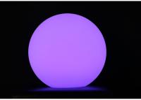 China Floating Waterproof Led Light Furniture Glow Swimming Pool Ball 20cm Eco Friendly for sale
