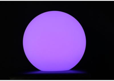 China Floating Waterproof Led Light Furniture Glow Swimming Pool Ball 20cm Eco Friendly for sale