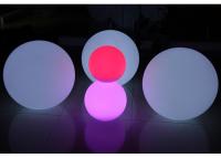 China Floating Waterproof Led Light Furniture Glow Swimming Pool Ball 20cm Eco Friendly for sale