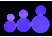 China Floating Waterproof Led Light Furniture Glow Swimming Pool Ball 20cm Eco Friendly for sale