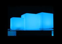 China LED Light Cube,led glow cube stool,light up bar stool Colorful Changing Outdoor Seat LED Cube for sale