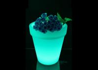 China Plastic Plant Container Light Up Furniture , Rechargeable Led Bar Furniture for sale