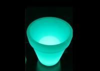China Plastic Plant Container Light Up Furniture , Rechargeable Led Bar Furniture for sale